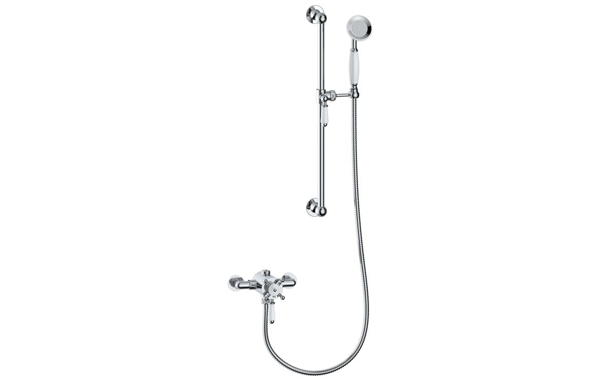Barwick Shower Pack One - Concentric Single Outlet Shower Valve & Rise ...