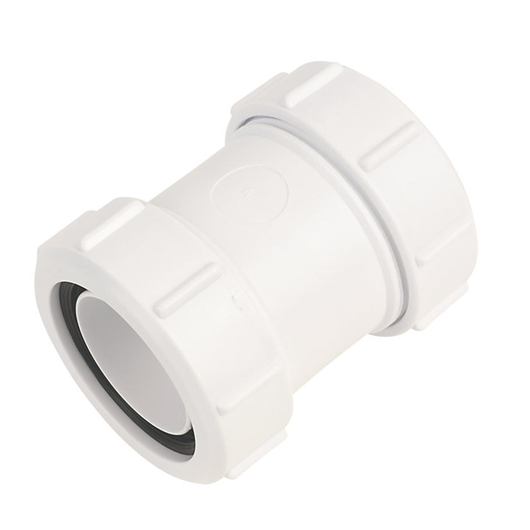 MCALPINE T28M STRAIGHT CONNECTOR WHITE 40MM X 40MM – Excel Plumbing ...