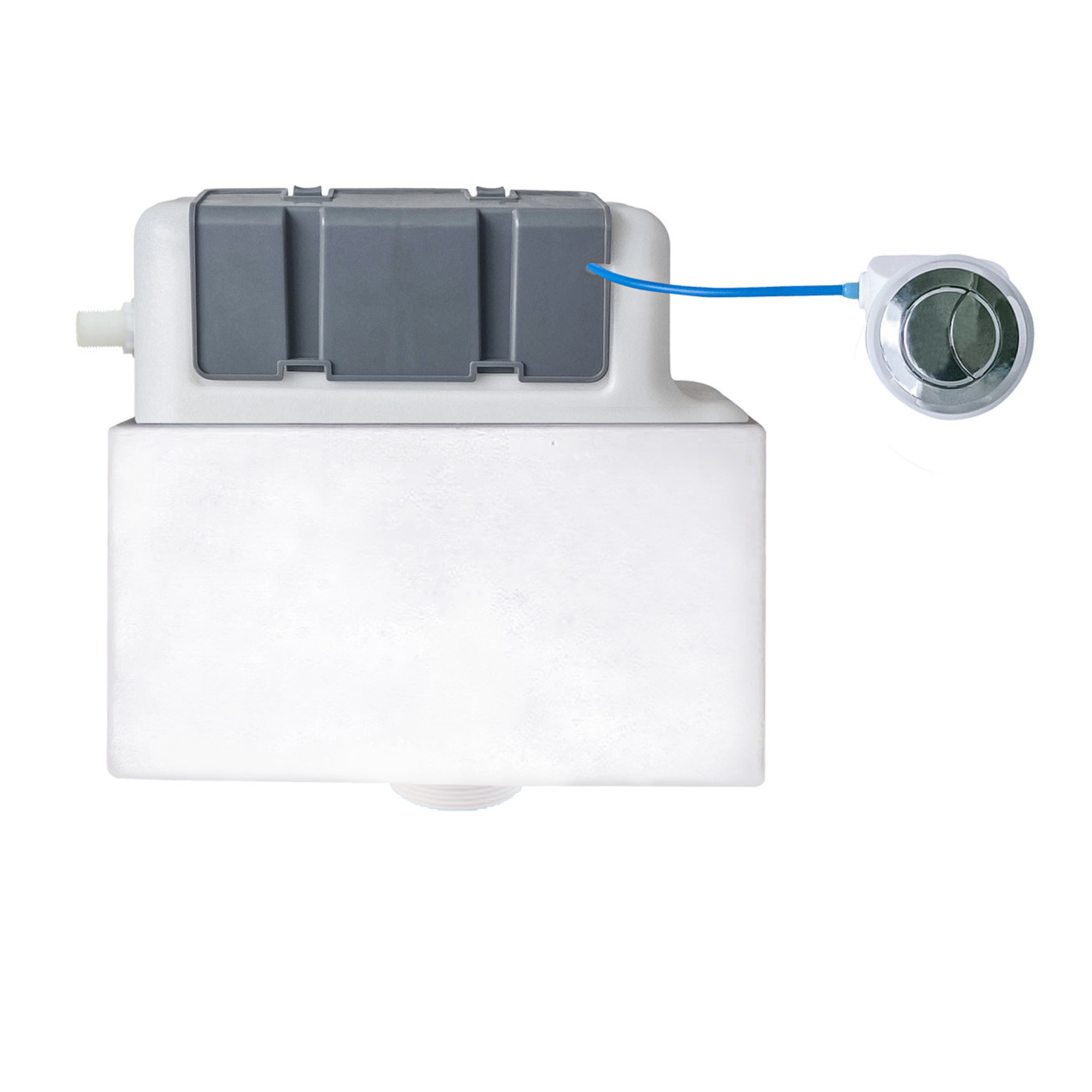 Concealed Cistern with Dual Flush Button (Side Inlet) - Compact design ...