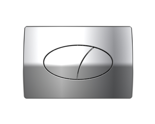 Toilet Flush Button & Dual Push Plate - (Oval - Chrome) – Excel ...