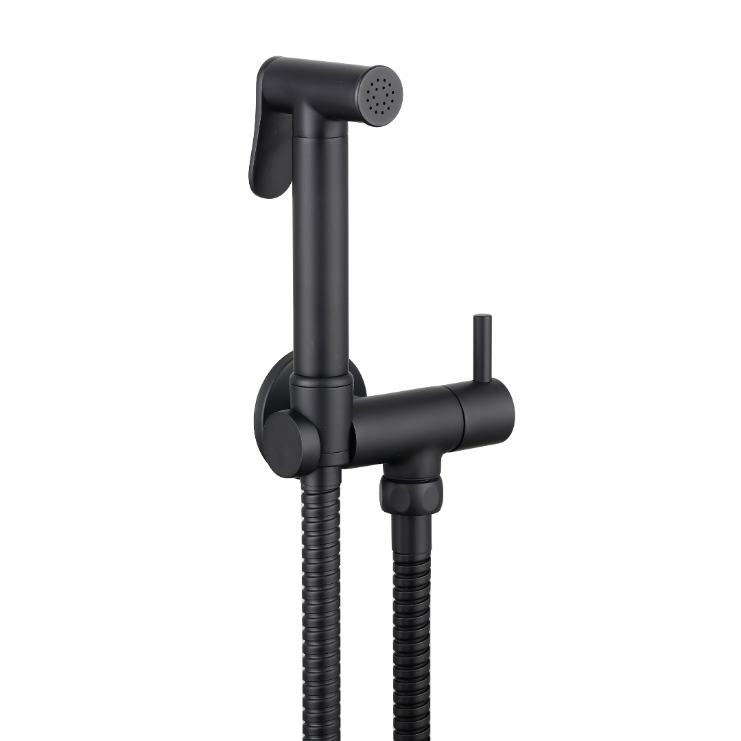 Highlife Annan Matt Black Douche With Integrated Isolator Valve – Excel ...