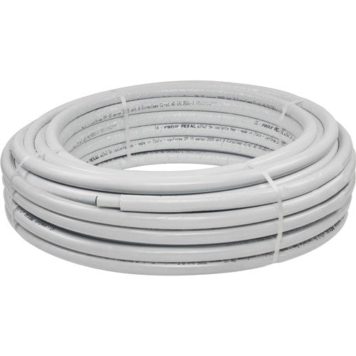Valsir Pexal Pre-Insulated PEX-AL-PEX Pipe 16mm x 2mm (50m Coil) – 6mm ...